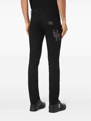 BILLIONAIRE Super Straight Cut Jeans - Black