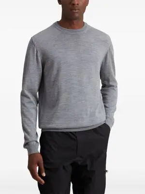 Woolrich Logo-tag Knitted Jumper - Grey