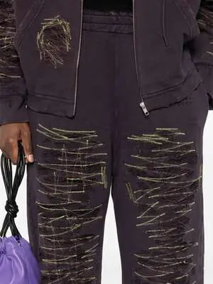MAISON MARGIELA Numbers-motif Track Pants