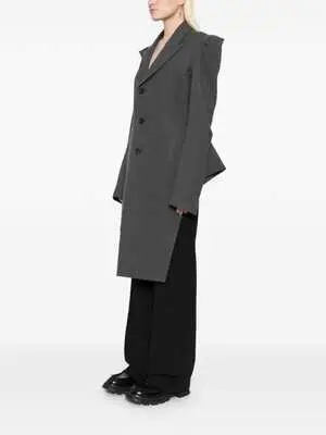 Yohji Yamamoto Asymmetric Single-breasted Blazer