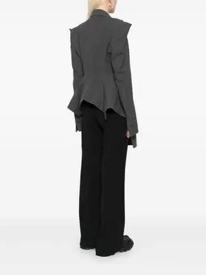 Yohji Yamamoto Asymmetric Single-breasted Blazer