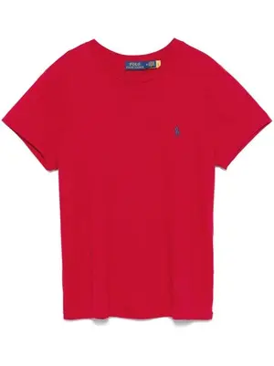 Polo Ralph Lauren Pony-embroidered T-shirt - Red