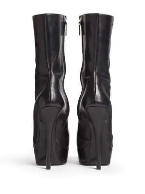 Dsquared2 120mm Logo-debossed Leather Boots