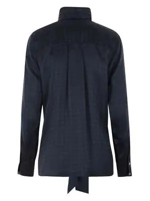 10 CORSO COMO Lavallière Shirt - Blue