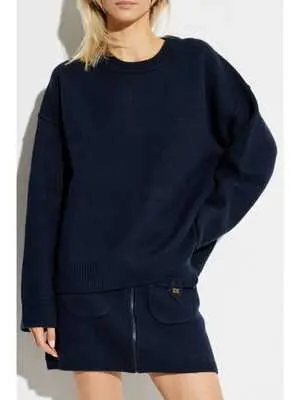 GANNI Wool Sweater - Blue