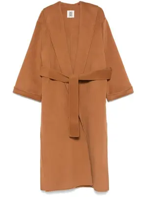 BY MALENE BIRGER Trullem Wool Coat - Brown