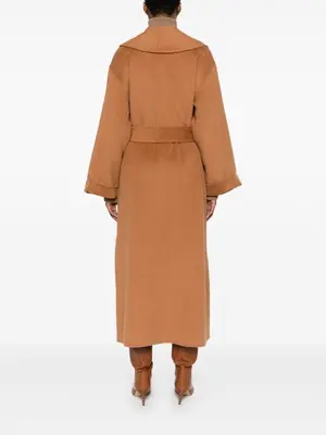BY MALENE BIRGER Trullem Wool Coat - Brown