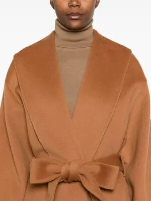 BY MALENE BIRGER Trullem Wool Coat - Brown