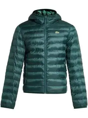 Lacoste Quilted Hoodie Puffer Jacket