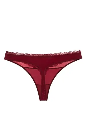 Marlies Dekkers Carita Lace Thong - Red