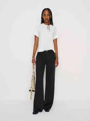 REFORMATION Rowan Crew T-shirt - Ivory