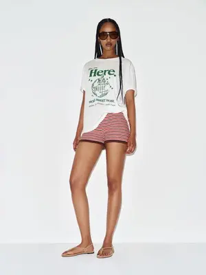REFORMATION Liam Oversized T-shirt - Multi