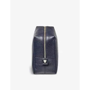 ASPINAL OF LONDON Grained-leather Case - Navy