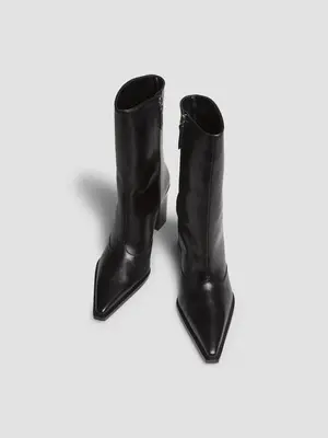 Schutz Raffaela 90mm Leather Booties