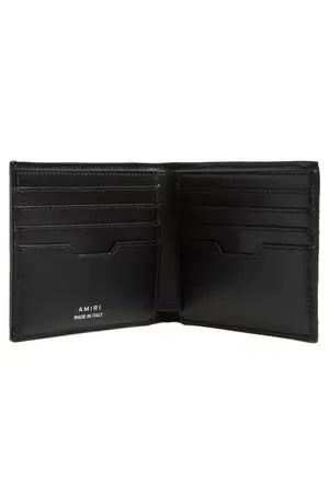 Amiri Ma Quad Faux Leather Bifold Wallet
