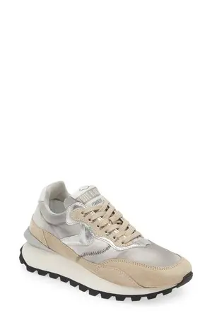 VOILE BLANCHE Qwark Hype Sneakers - Beige Grey