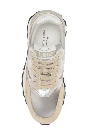 VOILE BLANCHE Qwark Hype Sneakers - Beige Grey