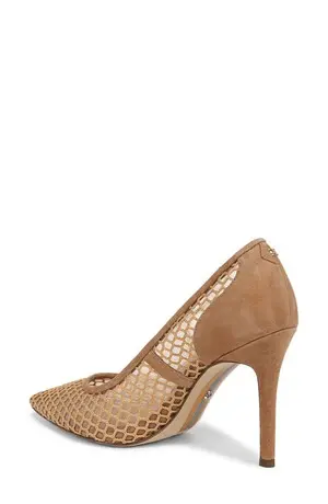Sam Edelman Hazel Mesh Pointed Toe Pump - Hazelwood