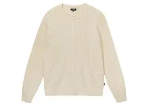 StÜssy Patchwork Sweater - Natural