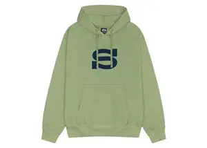 StÜssy Letterman Hoodie - Moss