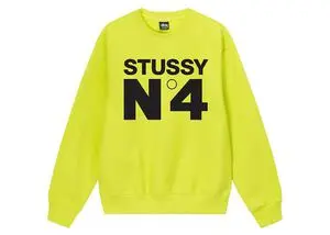StÜssy No.4 Crewneck Sweatshirt
