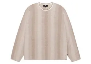 StÜssy Shadow Stripe Sweater - Natural