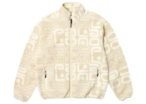 PALACE Joyrex Fleece Jacket - Stone
