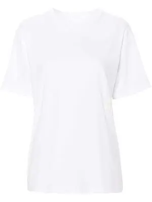 Alexander Wang Essential Jersey Puff Logo Tee - White
