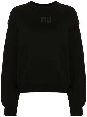 Alexander Wang Off The Shoulder Sweatshirts Hoodies For Women