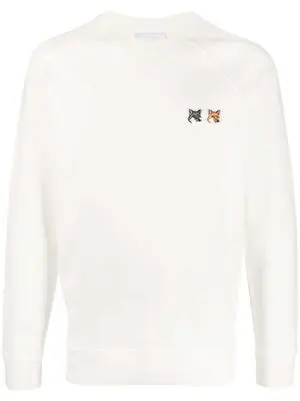 Maison Kitsuné Double Fox Head Patch Classic Sweatshirt
