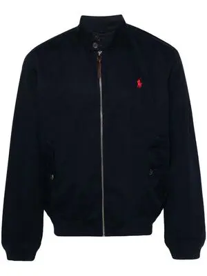 Polo Ralph Lauren Twill Lined Windbreaker Jacket - Navy Blue