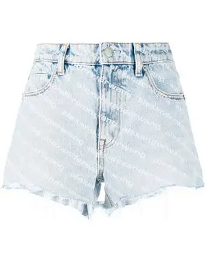 Alexander Wang Bite Denim Shorts