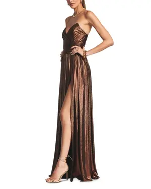 Retrofete Waldorf Gown - Coffee Bean
