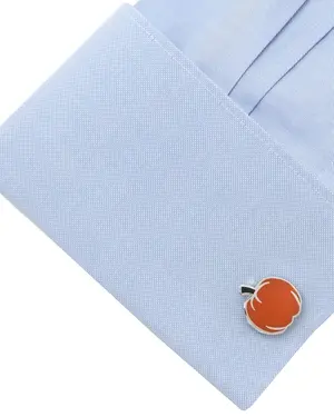 CUFFLINKS, INC. Pumpkin Enamel