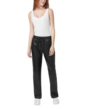 Hue Faux Leather Pants