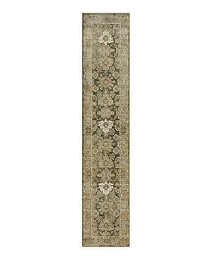 ORIENTAL WEAVERS Andorra 2417b Runner Area Rug, 2'6 X 12 - Green