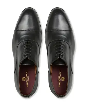 Bruno Magli Cap-toe Oxfords - Black