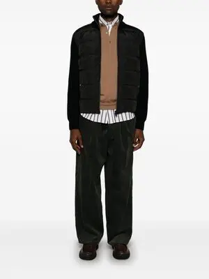 Herno Quilted Panelled Jacket - Black