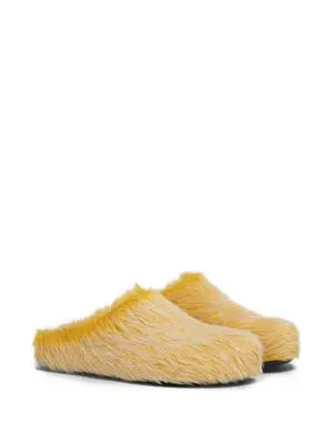 Marni Fussbett Mules - Yellow
