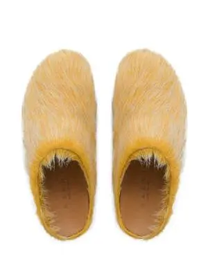 Marni Fussbett Mules - Yellow