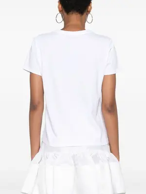 TWINSET Logo-embroidered T-shirt