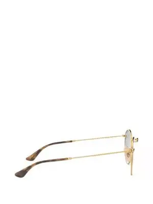 Ray-ban Round Frame Glasses - Gold