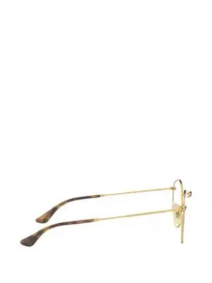 Ray-ban Round Frame Glasses - Gold