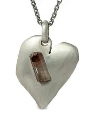 PARTS OF FOUR Heart Pendant Necklace - Silver