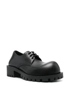 Balenciaga Calf Leather Oxford Shoes