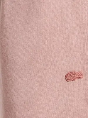 Lacoste Cotton-fleece Track Pants - Pink