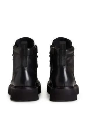 Woolrich Leather Hiking Boots - Black