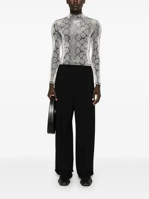 Coperni Snakeskin-print Top