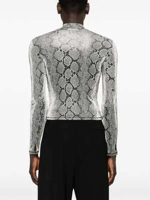 Coperni Snakeskin-print Top