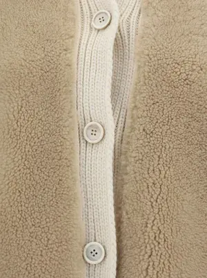 Fabiana Filippi Shearling Cardigan